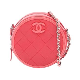 Chanel Pre-owned Vintage Leder Umh&auml;ngetasche - - Pre-owned - Damen - Rosa - ONE SIZE