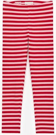 Arket Gerippte Leggings -Rosa