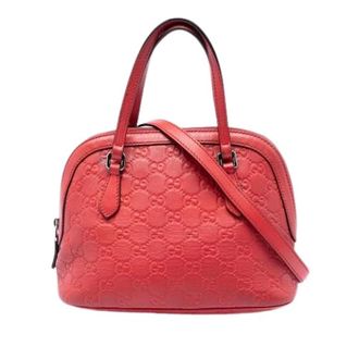 Gucci Satchel Pre-owned - Femme - Pre-owned - Rouge - Taille: ONE Size