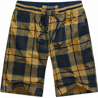 Generic Short de cyclisme pour homme - Coupe d&eacute;contract&eacute;e - Taille &eacute;lastique - Noir - Pantalon de sport - Pantalon de marche - Pantalon de travail - Coupe aju