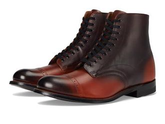 Stacy Adams Madison Bottes &agrave; lacets pour homme, cognac, 42.5 EU