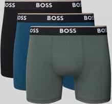 HUGO BOSS Regular Fit Boxershorts aus Baumwoll-Mix im 3er-Pack