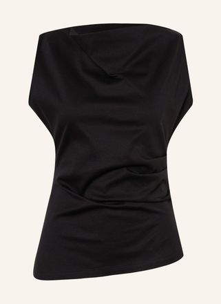 HUGO BOSS Jerseytop Emiaka schwarz