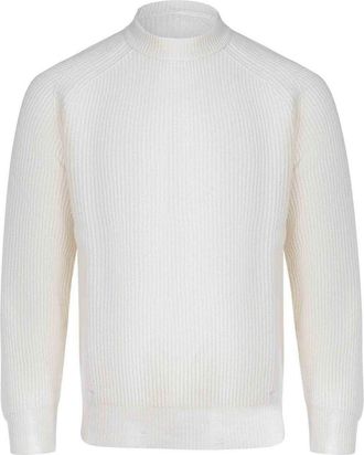 ATOMOFACTORY Pull Col Rond - Cr&egrave;me