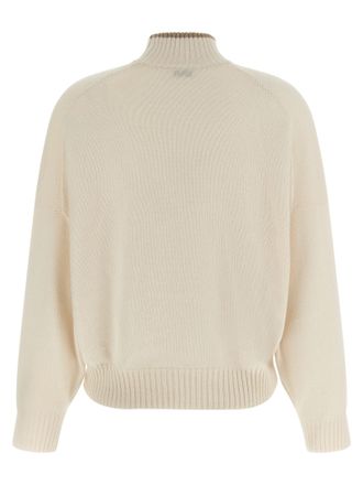 Brunello Cucinelli Cashmere Turtleneck Sweater - Beige