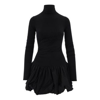 Andamane Alex Taffeta Mini Kleid - - Dresses - Damen - Schwarzk - XS