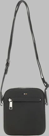 HUGO BOSS Mens Shoulder Bag Reporter Black