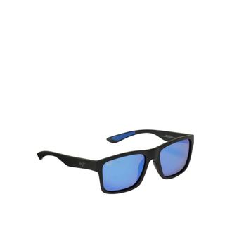 Maui Jim Homme, Accessoires, Bleu, Taille: ONE Size Bleu Hawaii Polaris&eacute; Lunettes de Soleil Rectangulaires