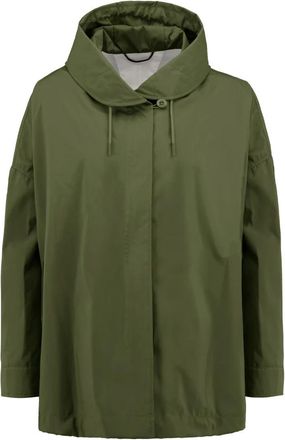 Bomboogie Femme, Vestes, Vert, Taille: 42 FR Parka oversize non doubl&eacute;e