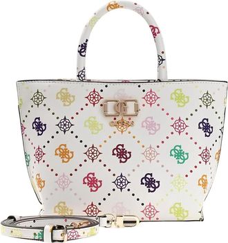 Guess Umh&auml;ngetasche Guess Sac Bandoulire Emelie Logo Top Zip Multi Logo GM992875