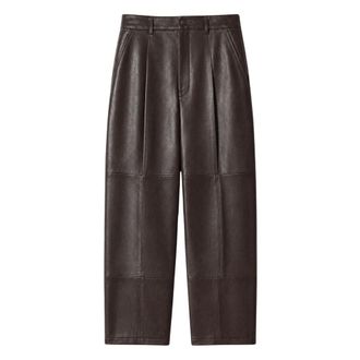 Janice Femme, Pantalons, Brun, Taille: 44 FR Balti Leather Pantalons