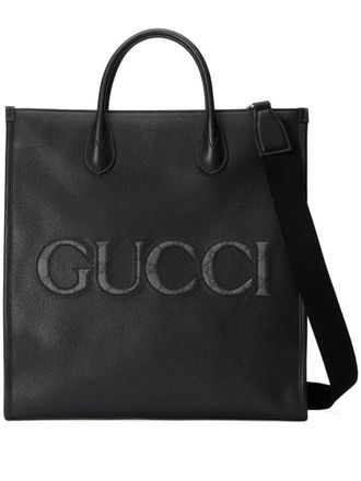 Gucci Shopper & Totes - Black Calf Leather Handbag - Gr. unisize - in Schwarz - f&uuml;r Damen