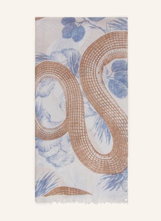 Friendly Hunting Friendly Hunting Cashmere-Schal Garden Eden blau