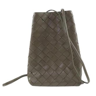 Bottega Veneta Pre-owned Intrecciato Schultertasche - - Pre-owned - Damen - Gr&uuml;n - ONE SIZE