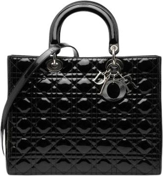 Dior Pre-owned Lady Dior - Femme - Pre-owned - Noir - Taille: ONE Size