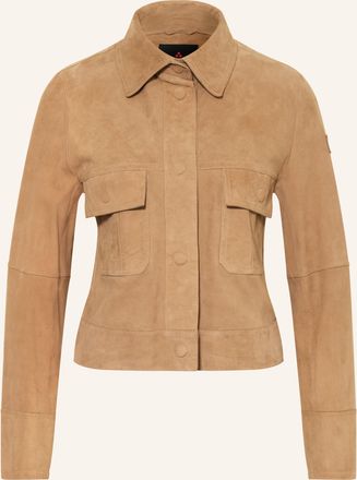 Peuterey Peuterey Lederjacke Era beige