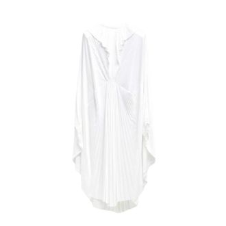 VETEMENTS Wei&szlig;es Blumiges Mesh-Schleier - - Dresses - Damen - Wei&szlig; - XS