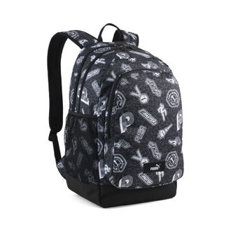 Puma Sac &agrave; dos avec imprim&eacute; int&eacute;gral PUMA Academy (29 L), Accessoires, Noir, OSFA