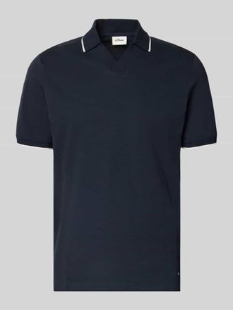 s.Oliver Red Label Regular Fit Poloshirt aus reiner Baumwolle