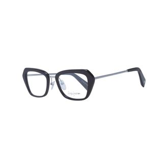 Yohji Yamamoto Schwarze Rechteckige Optische Brillen f&uuml;r Frauen - - Accessories - Damen - Schwarzk - ONE SIZE