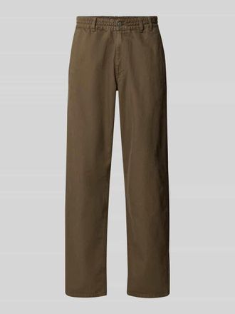 For&eacute;t Stoffhose mit Label-Patch