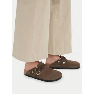 Birkenstock Pantoletten Birkenstock Blair D-Buckle 1032983 Braun
