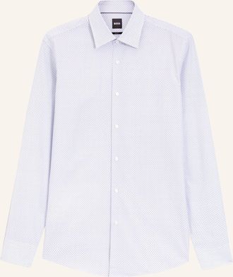 HUGO BOSS Hemd Hank Slim Fit blau