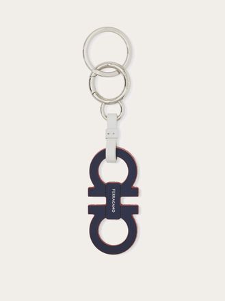Ferragamo Herren Gancini Schl&uuml;sselanh&auml;nger - Citymatch Capsule Blau