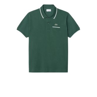 Lacoste Homme, Tops, Vert, Taille: 3XL Polo L.12.12 Coupe Classique avec Poche Discr&egrave;te