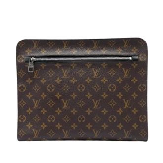 Louis Vuitton Pre-owned Macassar Portfolio Case - Femme - Pre-owned - Brun - Taille: ONE Size