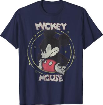 Disney Mickey And Friends Mickey Mouse Angry Portrait T-Shirt