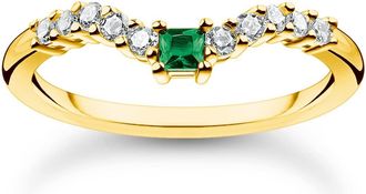 Thomas Sabo Ring gold vergoldetes Silber TR2398-971-7-52