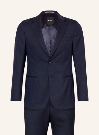 HUGO BOSS Anzug Huge Slim Fit blau