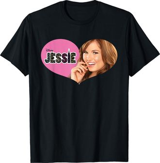 Disney Channel Jessie Pink Heart T-Shirt
