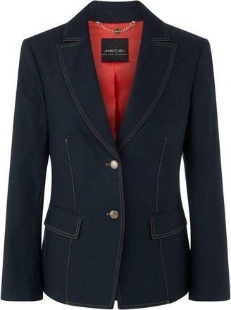 Marc Cain Damen Blazer in Denim-Optik