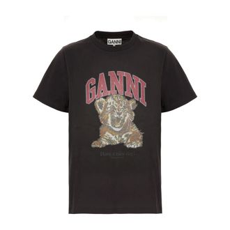 Ganni Damen, Oberteile, Schwarzk, MGr&ouml;&szlig;e