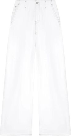 Emporio Armani Femme, Pantalons, Blanc, Taille: W30 Slim Fit Jeans