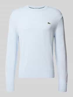 Lacoste Classic Fit Pullover aus reiner Wolle