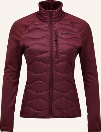 Peak Performance Midlayer-Jacke Helium rot