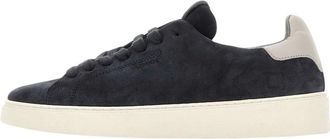 D.A.T.E. D.a.t.e. - Levante Suede - Homme - Chaussures - Bleu - Taille: 45 EU
