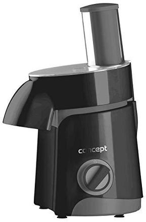 Concept Hausgeräte ES1010 Fresh Salad Râpe électrique avec 5 tambours remplaçables, préparation de salade, disque de frite, butoir, entretien facile, 80 dB, 2