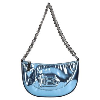 Ermanno Scervino Schultertasche aus Kunstleder - - Bags - Damen - Blau - ONE SIZE