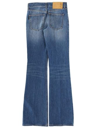 Haikure Flare Fit Cotton Jeans - Blue