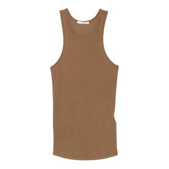 Entire studios Muscle Tank Top - - Tops - Damen - Braun - S