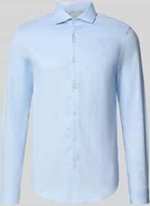 Calvin Klein Slim Fit Businesshemd aus Baumwoll-Mix