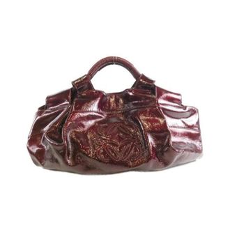 Loewe Pre-owned Nappa Aire Lackleder Tasche - - Pre-owned - Damen - Rot - ONE SIZE