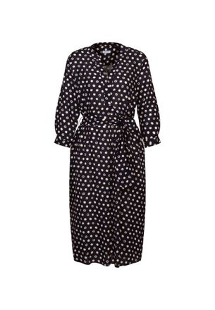 Seidensticker Damen Blusenkleid Kleid, Marineblau, 36