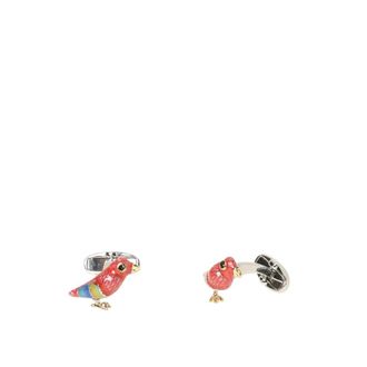 Paul Smith Bunte Papagei-Emaille-Manschettenkn&ouml;pfe - - Accessories - Herren - Mehrfarbig - ONE SIZE