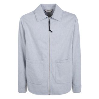 Aspesi Homme, Vestes, Bleu, Taille: XL Ri Kraft Shirt