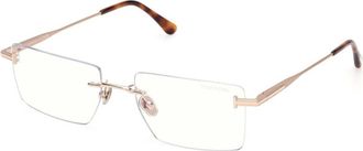 Tom Ford Monture optique - Homme - Accessoires - Jaune - Taille: 58 MM